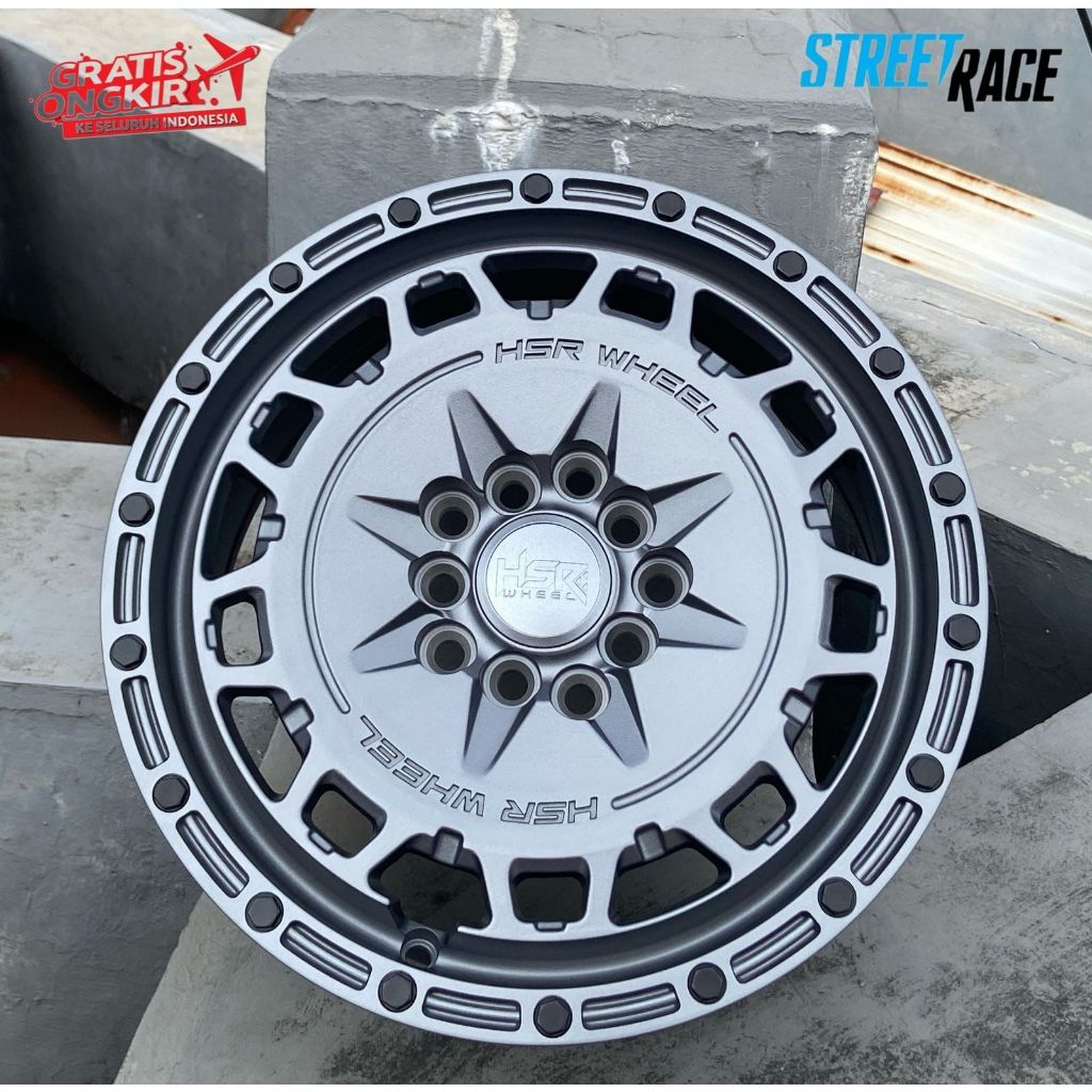 Jual Velg mobil Ertiga Innova Luxio HSR Original Type Arfak Ring 15 ...