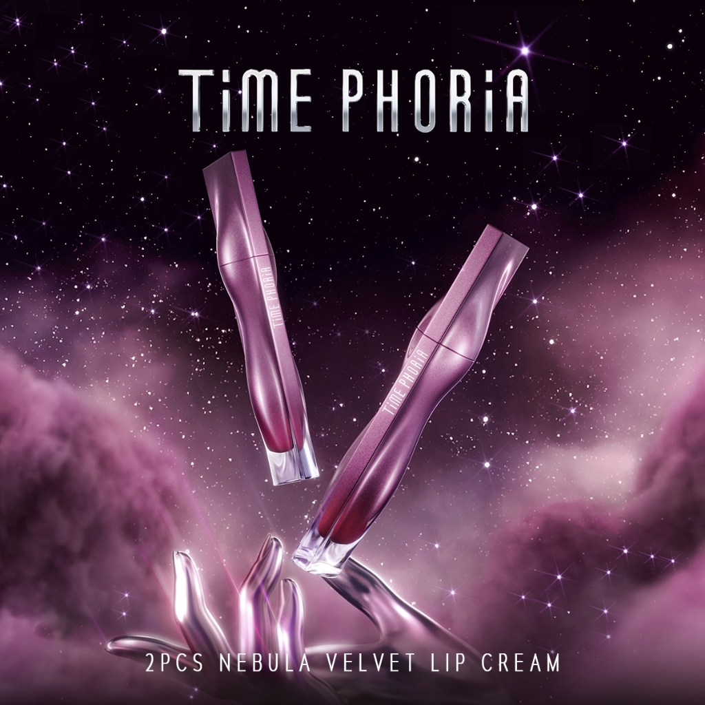 Jual TIME PHORIA-2 PCSNEBULA VELVET LIP CREAM 4ML| Lipstick Liptint Lip ...