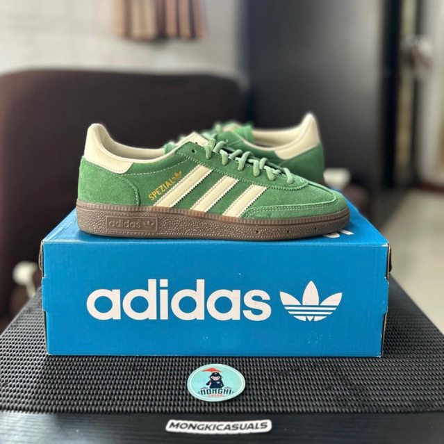 Jual Adidas Originals Handball Spezial Preloved Green | Shopee Indonesia