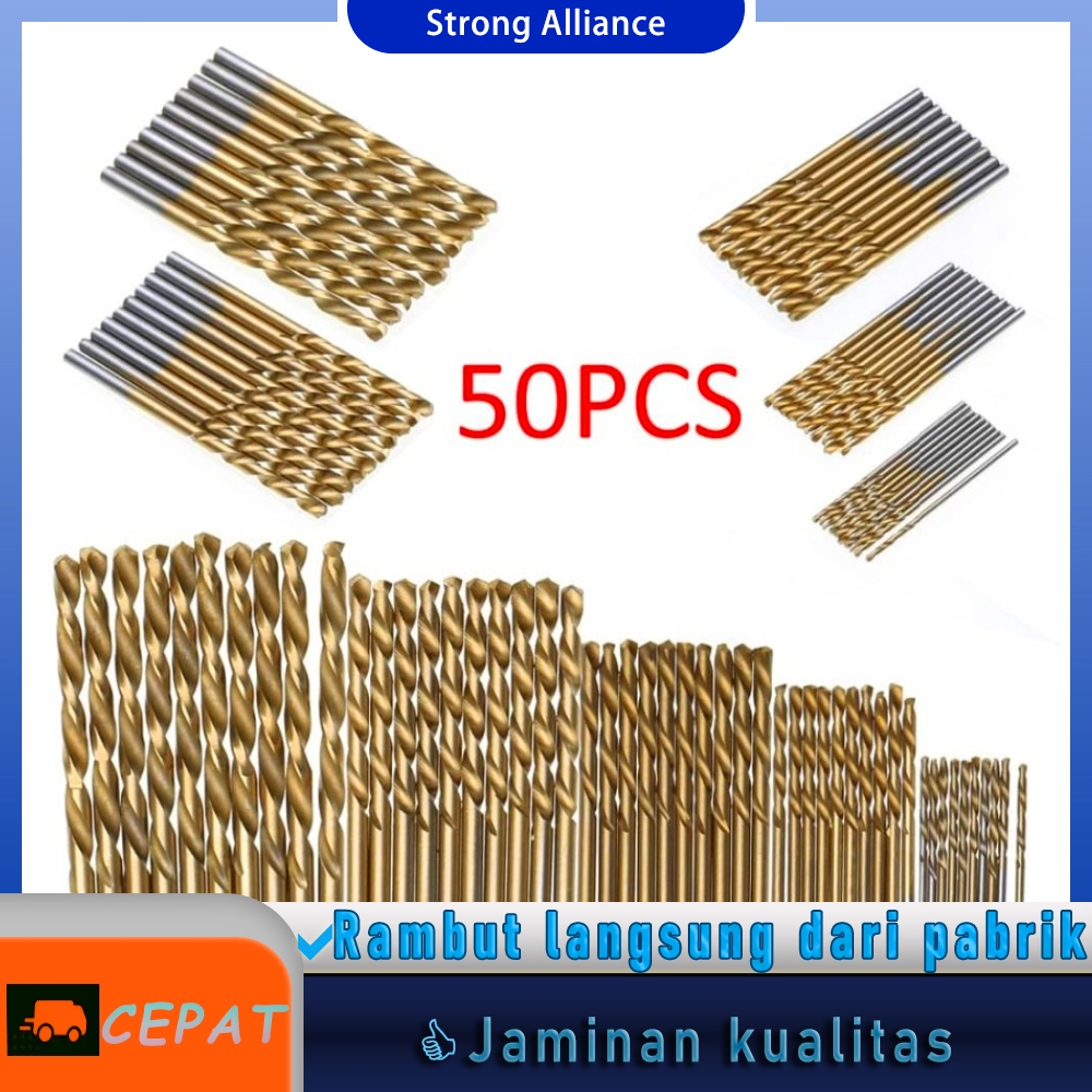 Jual Mata bor listrik paduan titanium untuk besi, kayu, dinding, mata ...