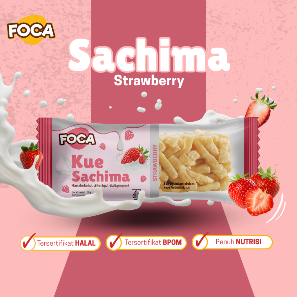 Jual FOCA Sachima Kue Lembut All Variant - 30gr x12 Pcs | Shopee Indonesia