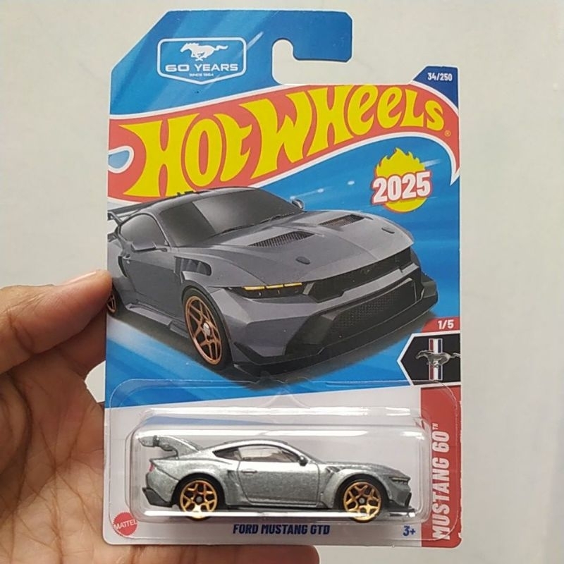 Jual Hot Wheels 60 Years Mustang Ford Mustang GTD 𝘗𝘰𝘭𝘺𝘮𝘪𝘮𝘦𝘵𝘪𝘤 𝘎𝘳𝘢𝘺 ...