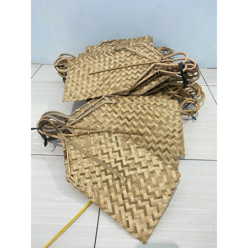 Jual GROSIR MIN 20PCS KIPAS BAMBU PANJANG GAGANG ROTAN KIPAS ...