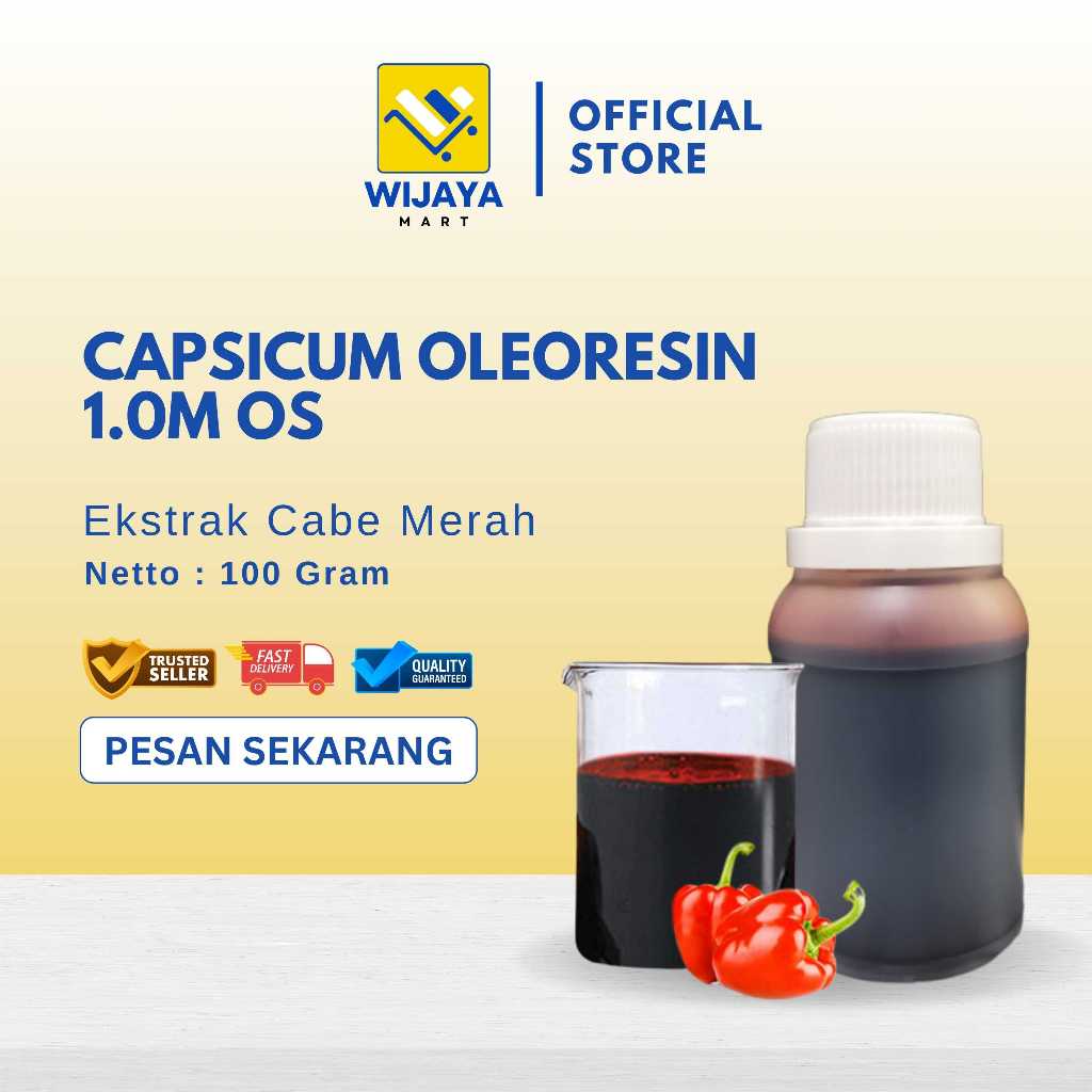 Jual Capsicum Oleoresin 1 Juta SHU Oil Soluble (OS) / Ekstrak Cabai 100 ...