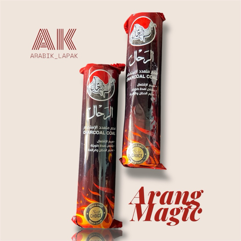 Jual Paket 2 Pack Arang Magic Al Rahal Original Arang Ar Rahal arang ...