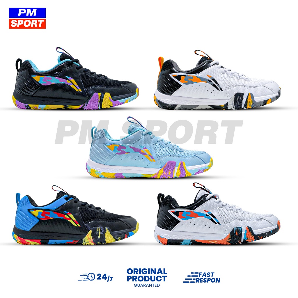 Jual SEPATU BADMINTON LINING SAGA LITE 9 BULUTANGKIS NEW COLOUR 2025 ...