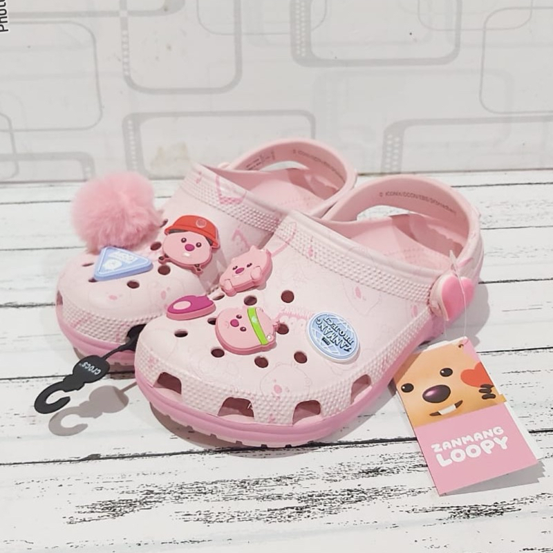 Jual TERMURAH Sendal Crocs Zanmang Loopy Clogs Kids and Junior Adult ...