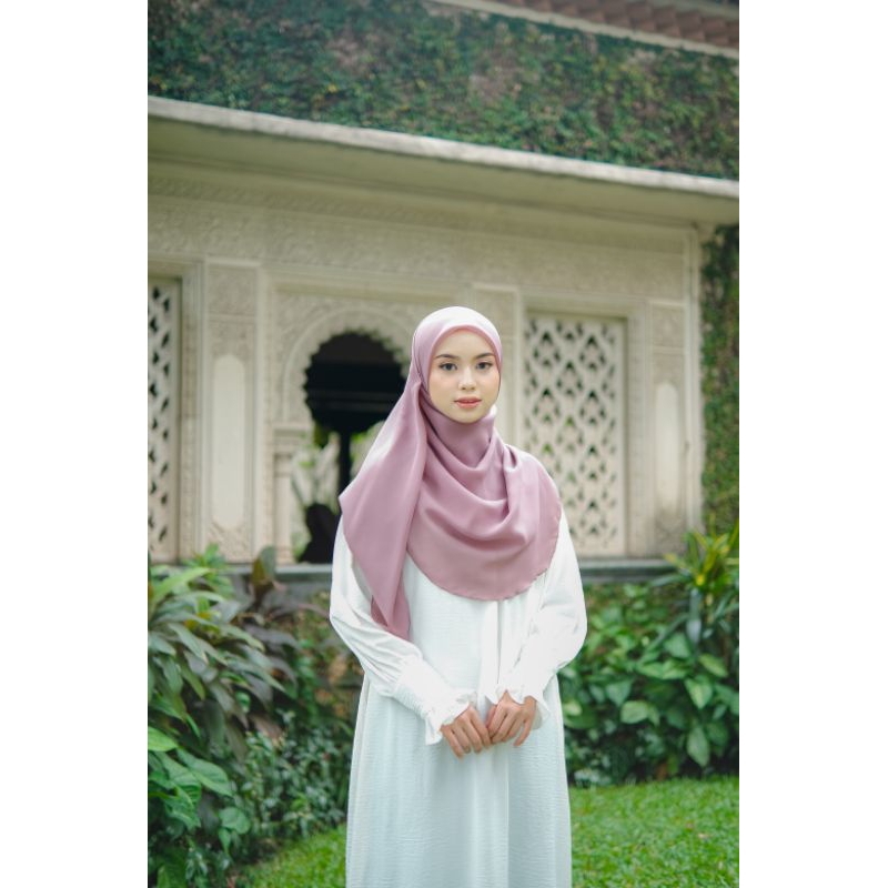 Jual MALAY SCARF - OVAL LAYER (2 Layer) | Shopee Indonesia