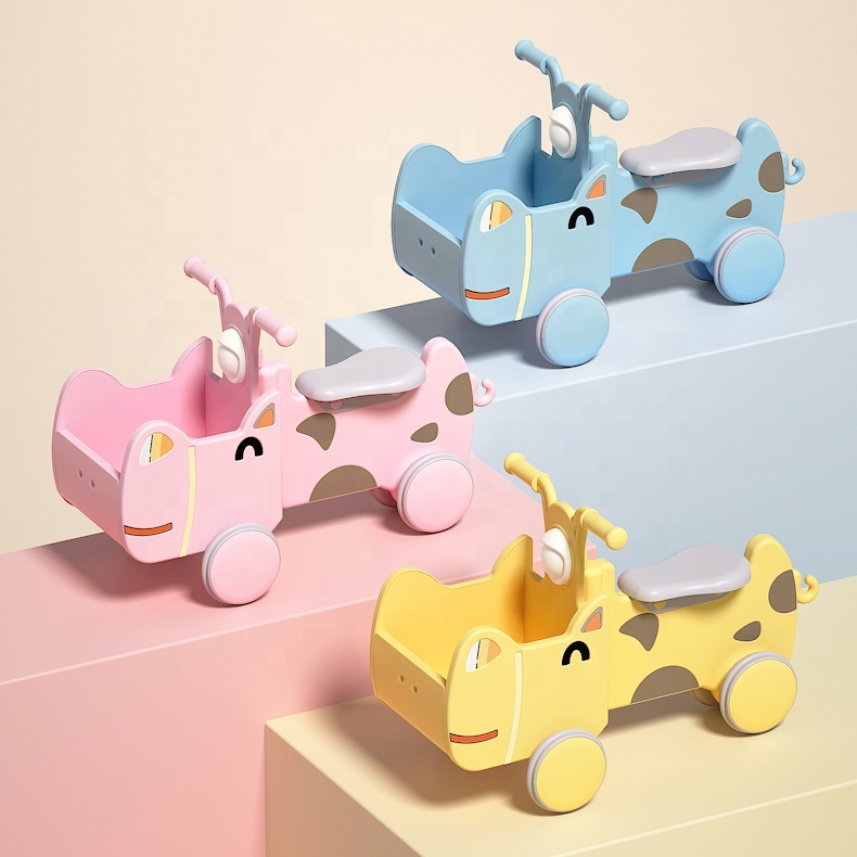 Jual Ride On Anak Bentuk Sapi / Mobil Dorong Anak Roda Empat Bentuk ...