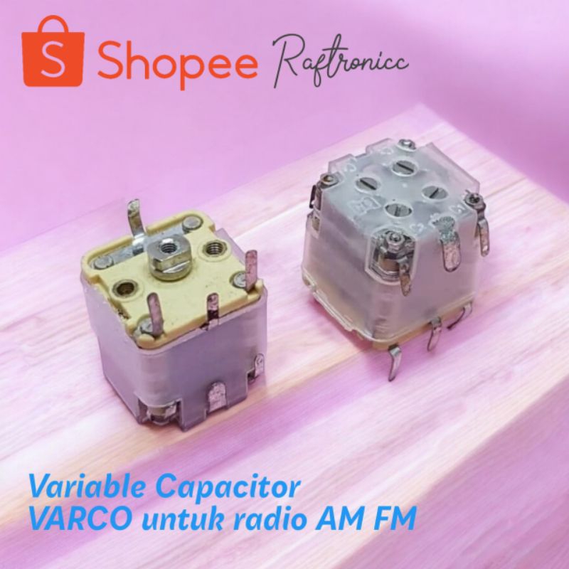 Jual Variable capacitor /VARCO untuk radio AM FM. | Shopee Indonesia