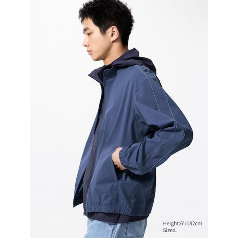 Jual UNIQLO Jaket Trek Aktif Ultra Stretch Active Track Jacket Matching ...