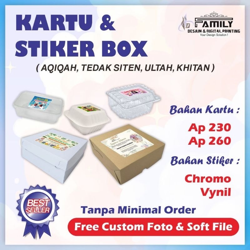 Jual Stiker Ultah, Aqiqah, Acara Selamatan | Shopee Indonesia