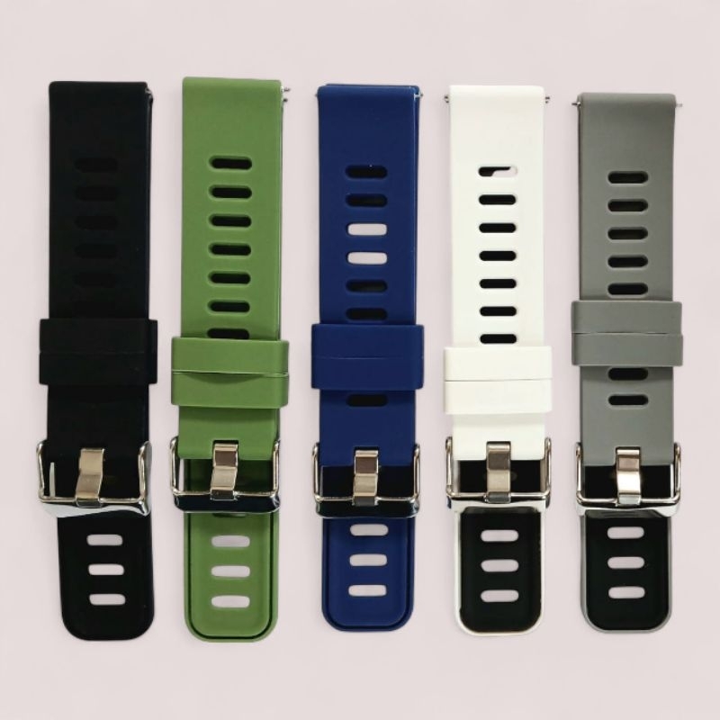 Jual Strap Silicon Universal Strap Smartwatch Universal Quikrelease ...