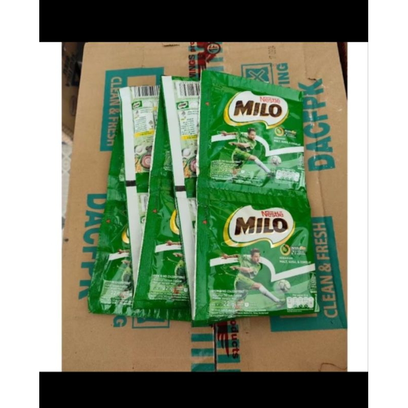 Jual Milo Sachet 22 gr isi 10 pcs | Shopee Indonesia