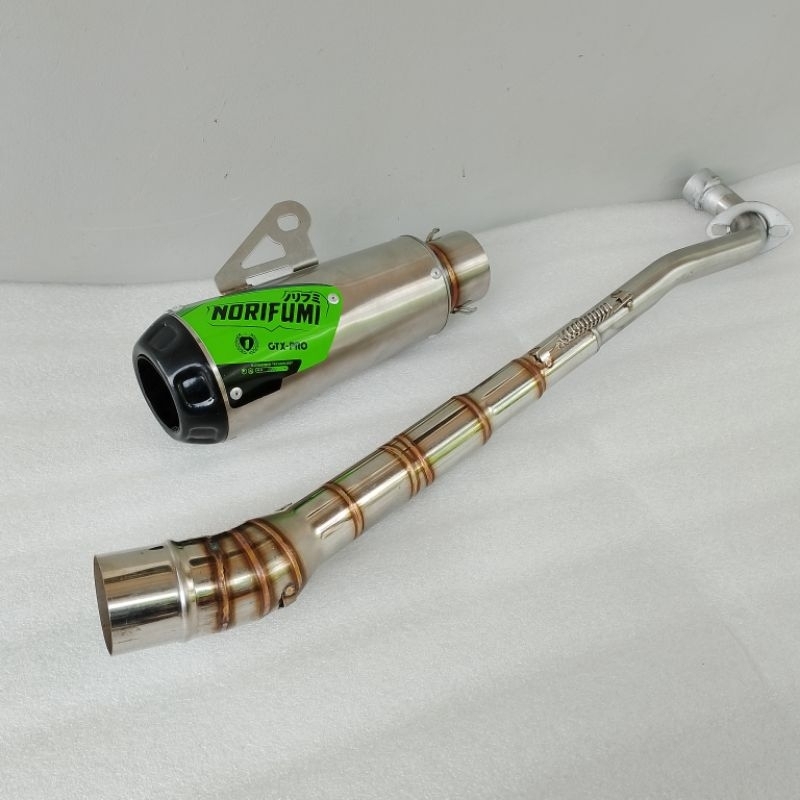 Jual Norifumi GTX Racing Exhaust open Exzos for Ex5 wave Kriss legend ...
