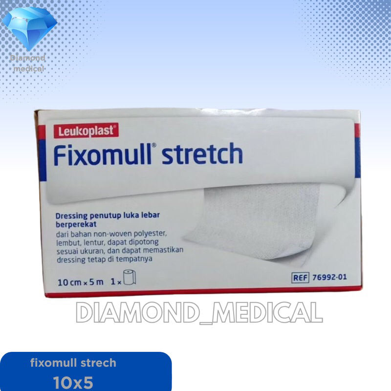 Jual Fixomul / Fixomull Stretch 10 cm x 5 m Perban Luka Besar fixomull ...