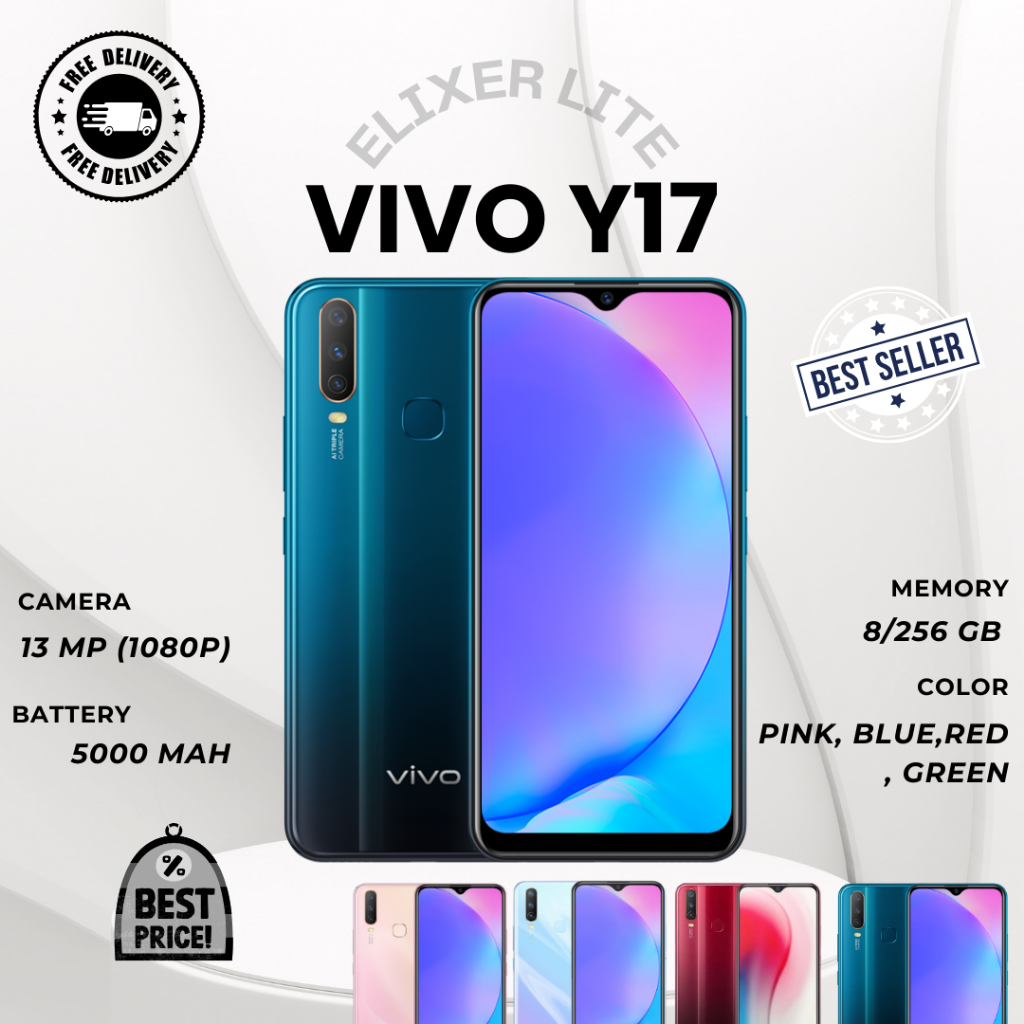 Jual VIVO Y17 RAM 8/256 GB FULLSET GARANSI | Shopee Indonesia