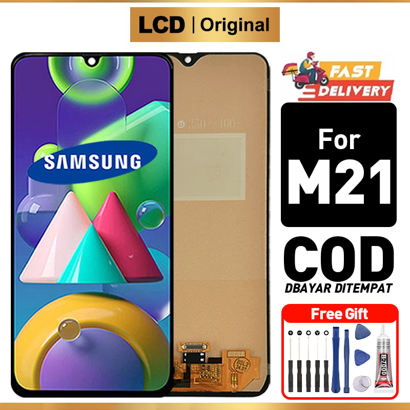 Jual LCD Samsung M21 Original Fullset ori Asli Touchscreen murah For Glass Touch Screen ...