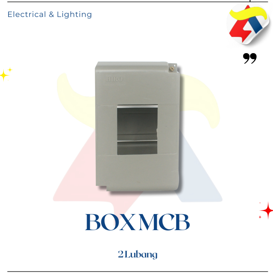 Jual BOX MCB LUBANG 2 UNTUK KELISTRIKAN | Shopee Indonesia