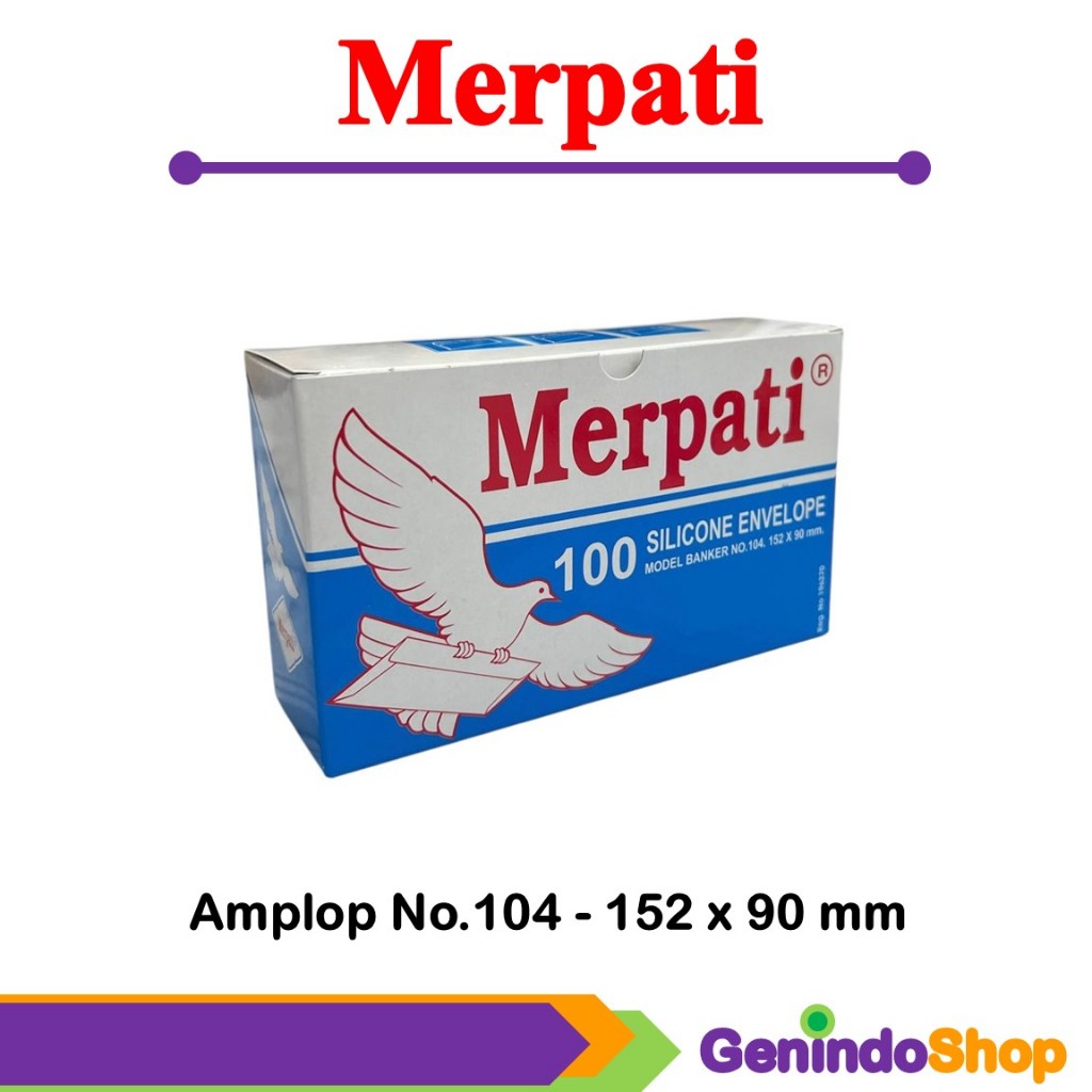 Jual Amplop Putih Polos 104 Merpati Biru | Shopee Indonesia