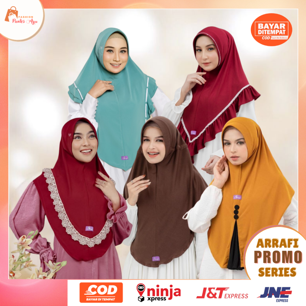 Jual Hijab Daily - AR Rafi Pet Antem Polos Simple ORI ARRAFI BY HIJAB ...