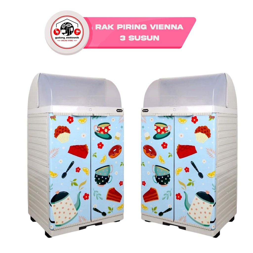 Jual Tabitha Rak Lemari Priring, Lemari Piring Serbaguna - Rak Piring ...