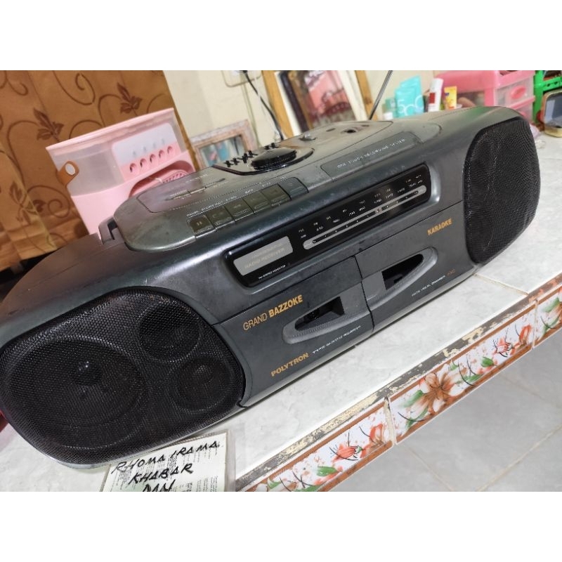 Jual Radio Tipe Casset Grand Compo Bazzoke Polytron PSC-442, PSC 36KV ...