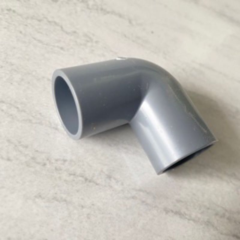 Jual Sambungan pipa knie/elbow PVC 1 inci 1/2 inci dan 3/4 inci ...