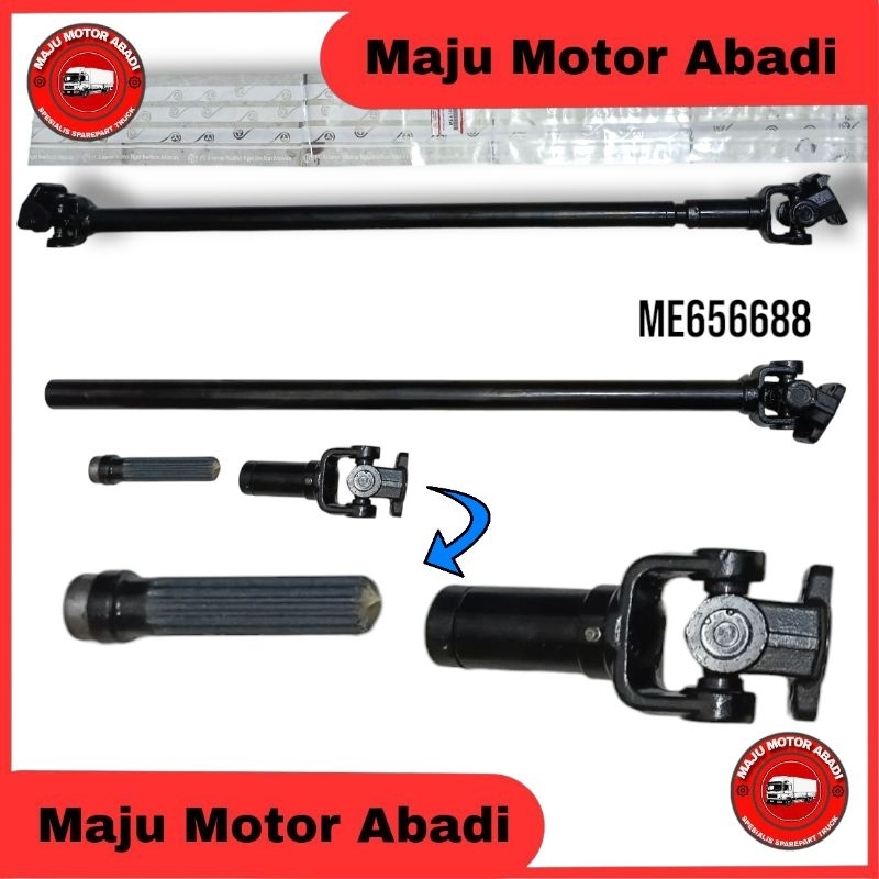 Jual Kopel PTO / Propeller Shaft PTO Assy Fuso Tronton Besar 8 Ton ...