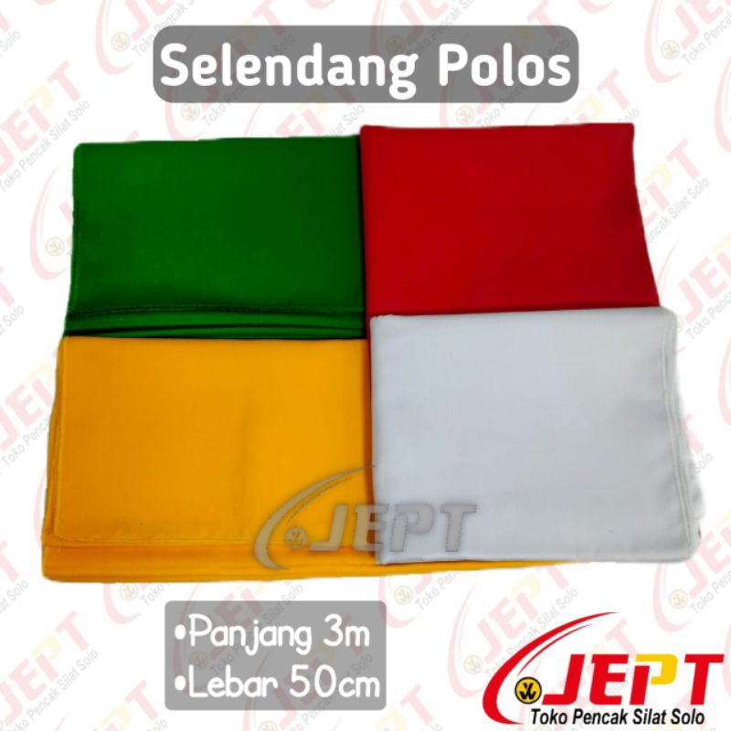 Jual Sabuk Pencak Silat 50Cmx3M Polos tanpa logo - Sabuk Kuning Pencak ...