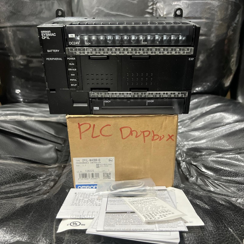 Jual PLC Omron CP1L-M40DR-D Original | Shopee Indonesia
