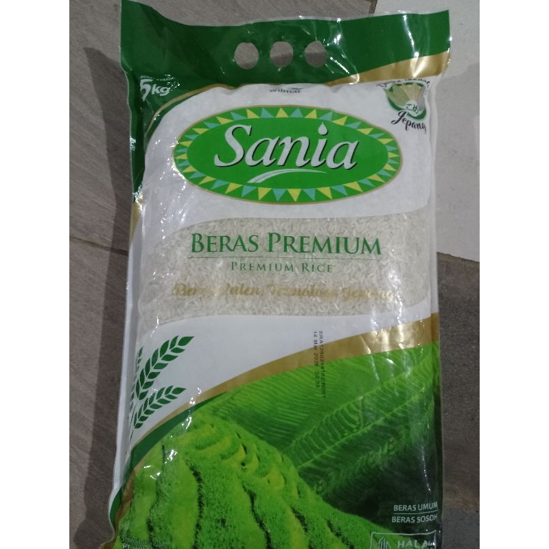 Jual Beras Sania premium 5 kg | Shopee Indonesia