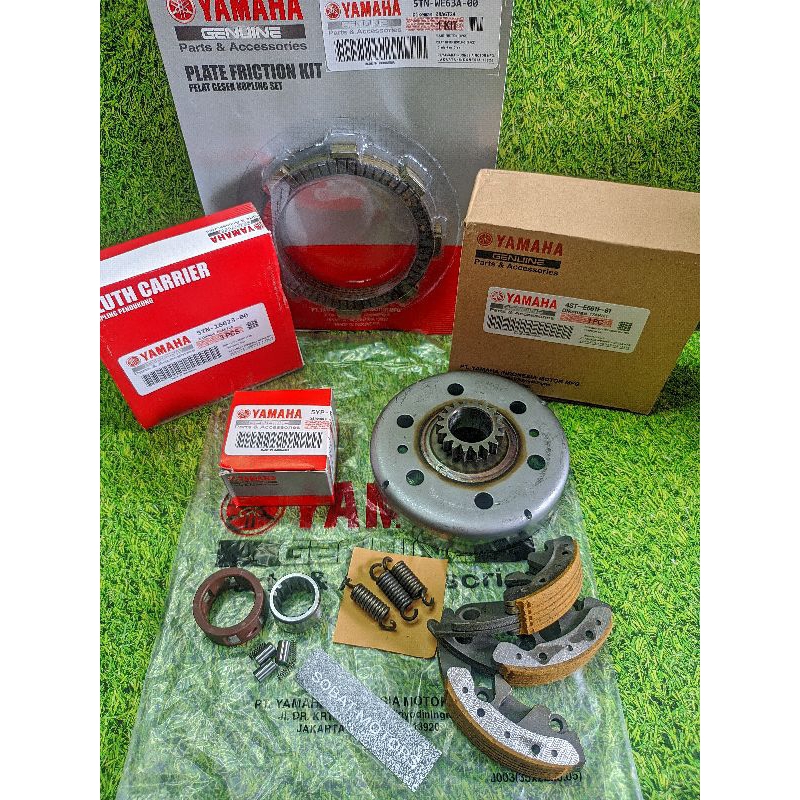 Jual paket mangkok kopling 18T Jupiter z Burhan/Vega R new(4barang) 5TP/4ST | Shopee Indonesia