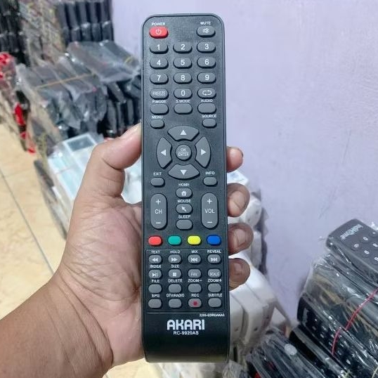 Jual REMOT TV AKARI SMART LCD/LED RC-9920AS/RC-9918AS SEMUA TV LCD LED ...