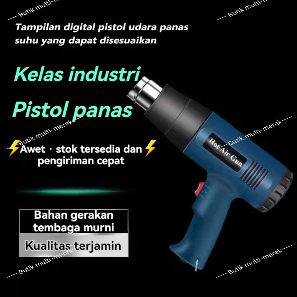 Jual 2000W Hot Air Gun / 2000 Watt Electric Hot Air Gun 220V Heat Gun ...