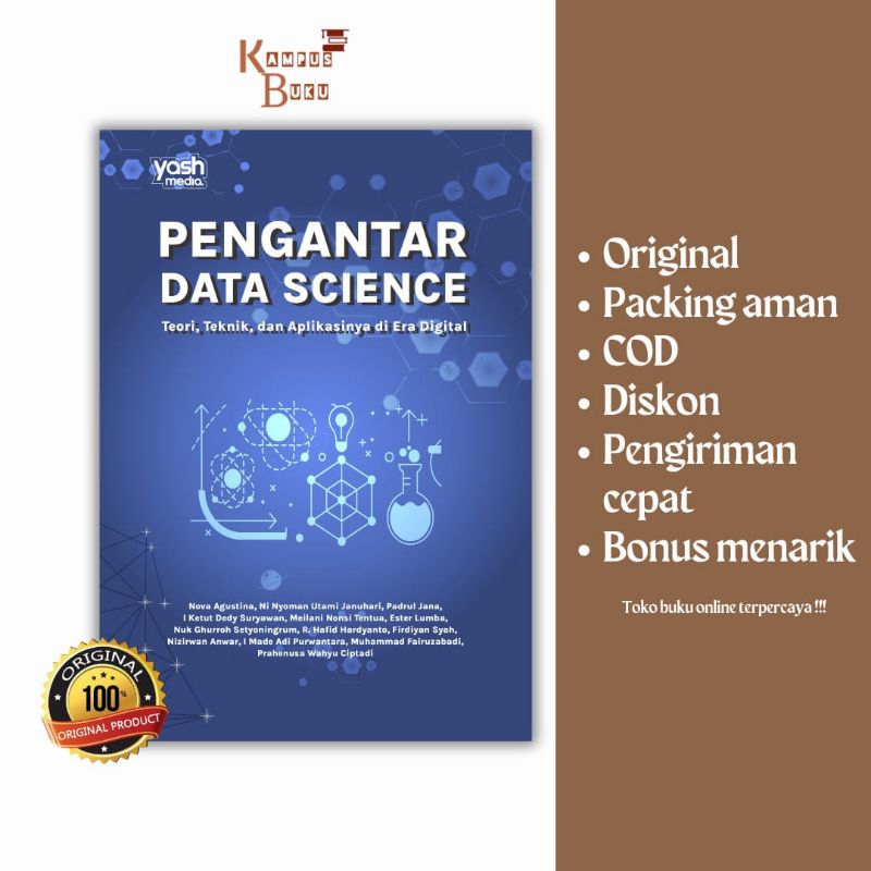 Jual Buku Pengantar Data Science Di Era Digital - Ori | Shopee Indonesia