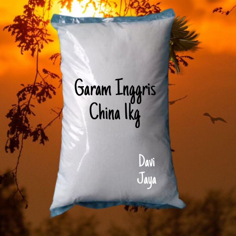 Jual Garam Inggris magnesium sulfate china 1kg | Shopee Indonesia