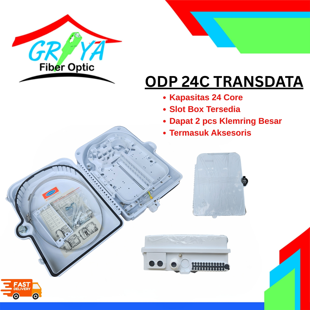 Jual ODP 24 Core Fiber Optik BOX ODP 24C model transdata lengkap ...