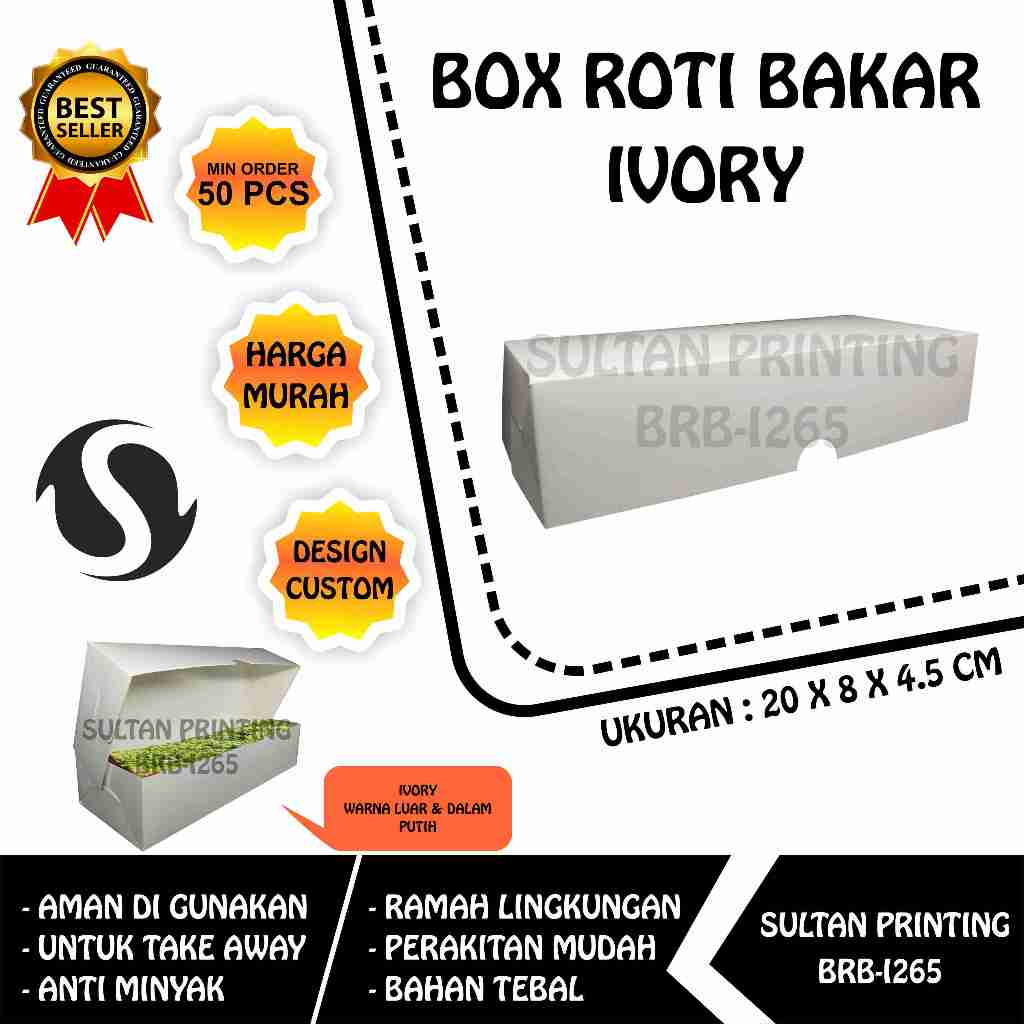 Jual BOX ROTI BAKR IVORY | Shopee Indonesia