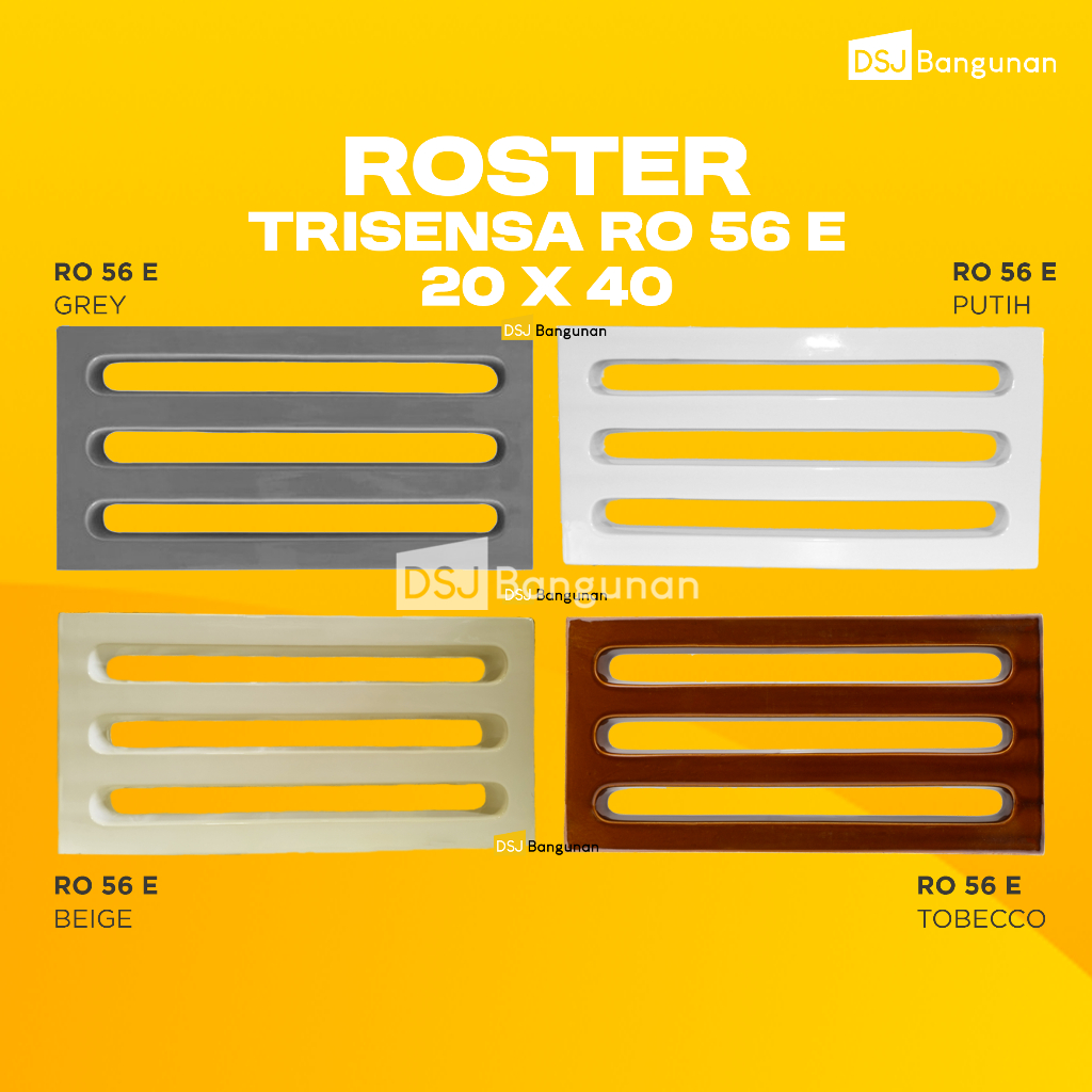 Jual Trisensa Roster 40X20 RO 56 E Loster Lobang Angin Ventilasi ...