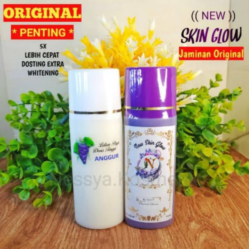 Jual HB SKIN GLOW 5X LEBIH CEPAT EXTRA WHITENING (ORIGINAL) | Shopee ...