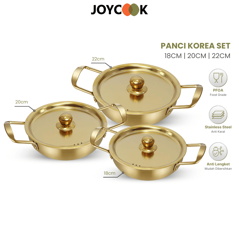 Jual JOYCOOK Panci Ramen Ramyun Korea Universal Bahan Stainless Steel ...