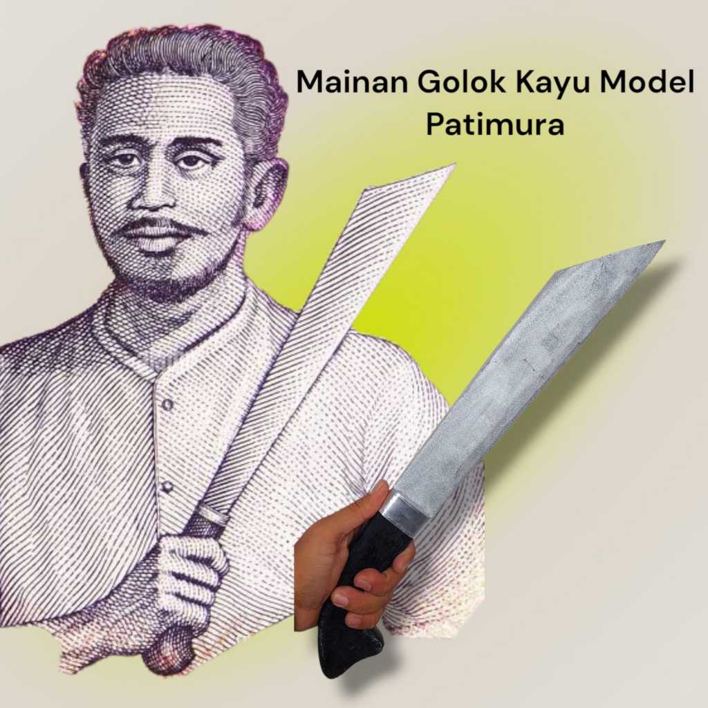 Jual Mainan Golok Patimura Terbuat dari full Kayu | Shopee Indonesia