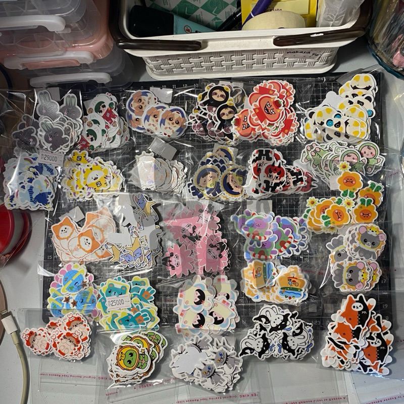 Jual READY | STICKER MASCOT GMMTV 28PCS/PACK | Shopee Indonesia