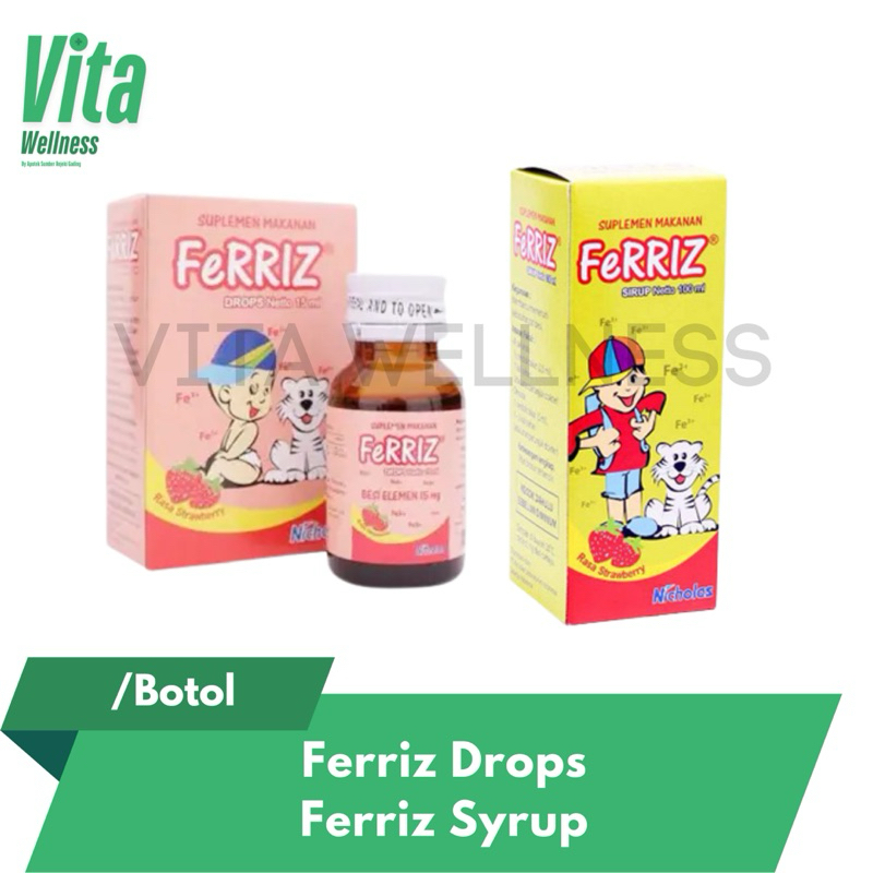 Jual Ferriz Drops dan Syrup - Menambah Kebutuhan Zat Besi Untuk Bayi ...