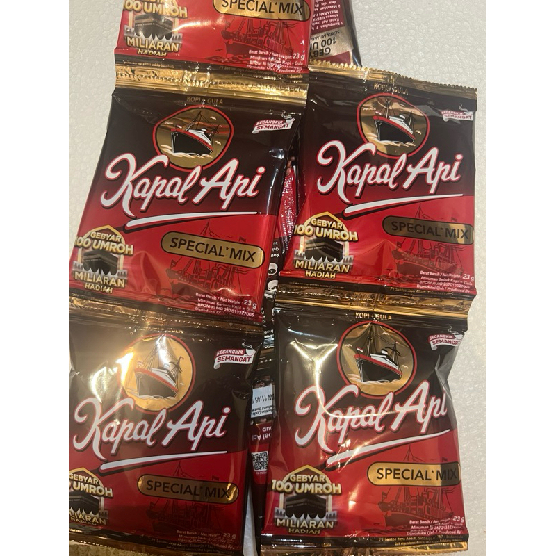 Jual KOPI KAPAL API SPECIAL MIX / KOPI HITAM RENTENG | Shopee Indonesia