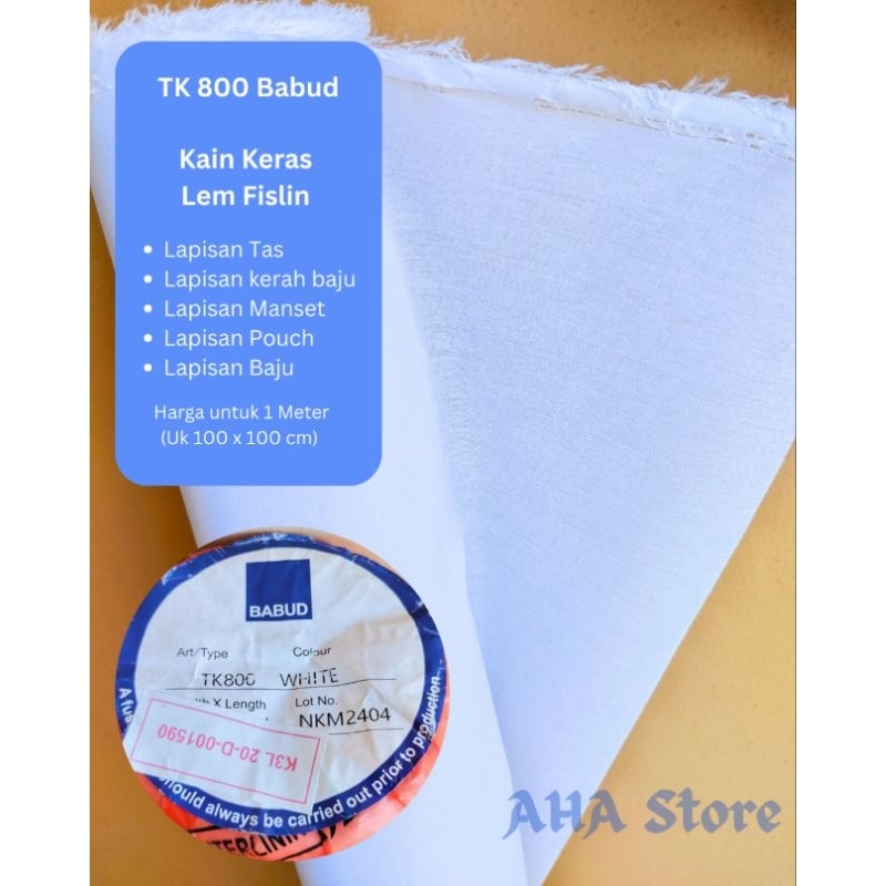Jual Kain Keras TK 800 Babud meteran TERMURAH | Shopee Indonesia