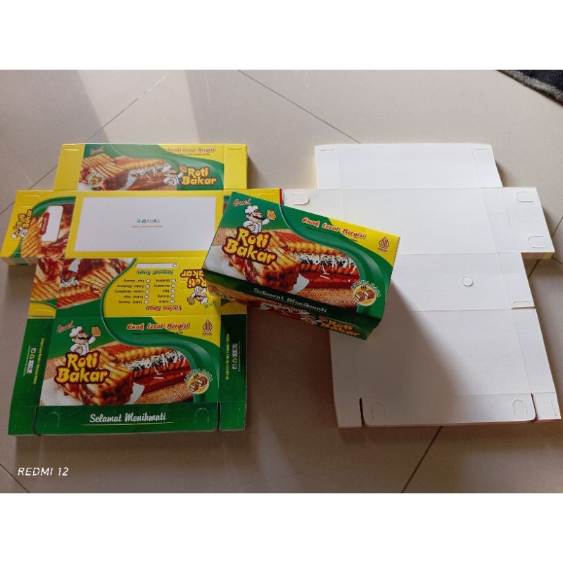 Jual Kertas Roti Bakar Bandung Ukuran 20x9x7,5 Cm Isi 100 Pcs / Box ...