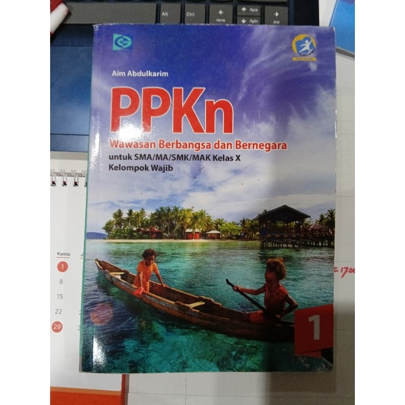 Jual Buku Pelajaran PPKn Wawasan Berbangga dan Bernegara 1 SMA /MA Kelas X Kelompok Wajib Aim ...