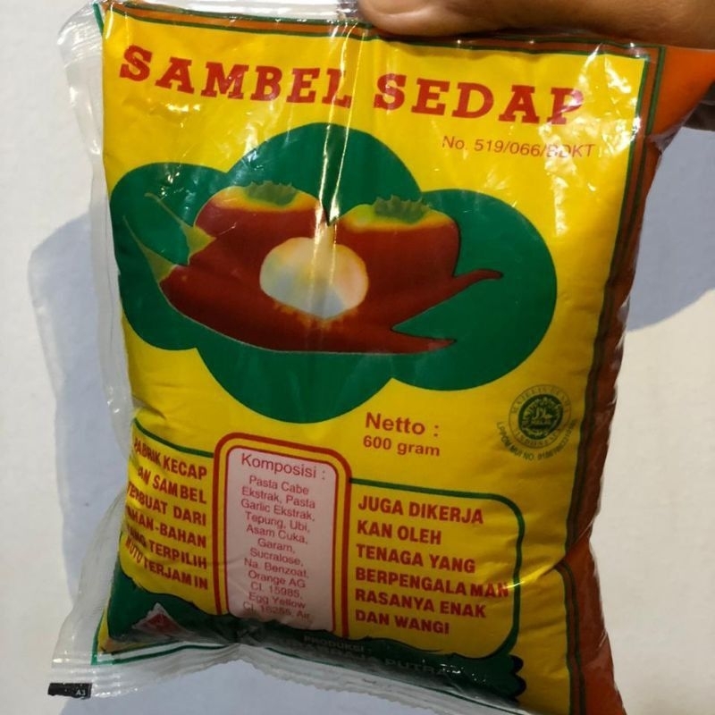 Jual Saos Sambal Sedap Surabraja 600 gram Saos Bantal/ Saos Bantal ...